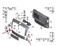 China Suitable for Rolls-Royce Ghost 10-16 Years Original Equipment Manufacturer Front Bumper Trailer Cover Side Grille for sale
