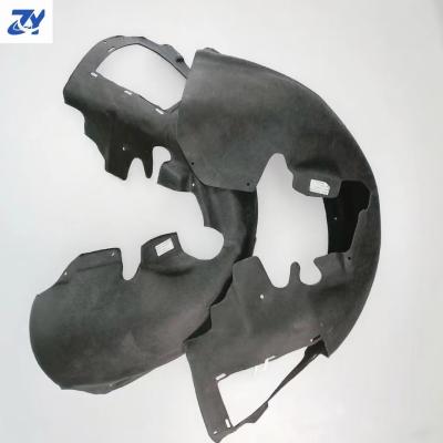 China Wheel cover lining nylon wool composite front wing plate lining suitable for McLaren 650S Coupe Spider auto parts black for sale