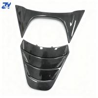 China Suitable for McLaren 720S Modified Small Surround Dry Carbon Fiber Rear Engine Cover Grille Rear Hood and Tail Cover for sale