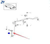 China Stabilizer Sway Bar Link Front & Rear Ball Joint For Porsche Boxster Cayman 911 2004‑2012 OE 99734306904 for sale