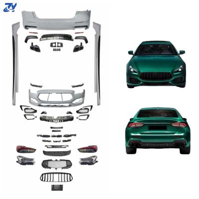 China Trofeo Style Body Kit With Headlights And Taillights For Maserati Quattroporte 2014‑2024 Exterior Upgrade for sale
