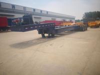 China Extendable Modular Detachable Gooseneck Semi Trailer With 14T Axle 13750*2550*3850mm for sale