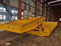 China 13T-18T Axle Customizable 3-Axle Low Load Lowbed Semi-Trailer for Customized Requirements for sale