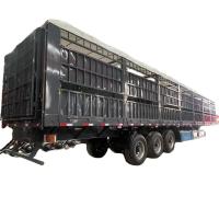 China Steel Livestock Poultry Transport Truck Semi-Trailer for Customer Requirements for sale