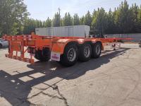 China 15 Workdays Production Time Low Timber Transport Flatbed Semi-Trailer Air Suspension for sale