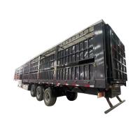 China Truck Trailer Custom 3 Axis 40 Tons Semi Trailer for Shipping Livestock and Storage for sale