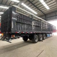 China Truck Trailer Custom 3 Axis 40 Tons Semi Trailer for Shipping Livestock and Storage for sale