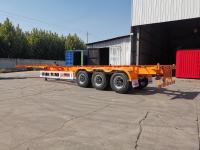China 15 Workdays Production Time Low Timber Transport Flatbed Semi-Trailer Air Suspension for sale