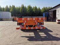 China 15 Workdays Production Time Low Timber Transport Flatbed Semi-Trailer Air Suspension for sale