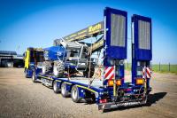China High Capacity 120T Max Payload Heavy Duty Flatbed Semi Trailer for Trucking Needs for sale