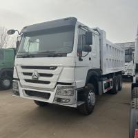 China Used Howo 10 Tires Cabin Two Axles 20 CBM Dump Truck with 371HP and Multimedia System for sale