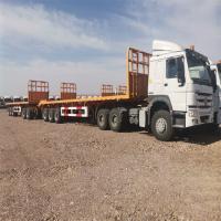 China Customizable 20ft 40ft 45ft Transport Container Trailer with Max Payload of 40T for sale