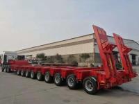 China Mechanical/Air Suspension 4 Axle 40T 60T Flatbed Semi Trailer with Customizable Options for sale