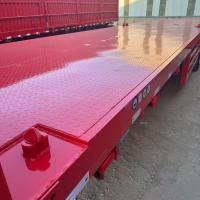 China 2024 Tri-axles 40FT Container Trailer Customizable Flatbed Trailer for Within Budget for sale