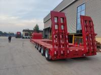 China Mechanical/Air Suspension 4 Axle 40T 60T Flatbed Semi Trailer with Customizable Options for sale