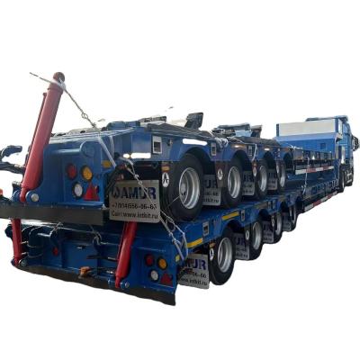 China configuration European Flatbed Semi-Trailer with Air Suspension Customers Optional for sale