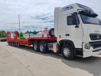 China Mechanical/Air Suspension 4 Axle 40T 60T Flatbed Semi Trailer with Customizable Options for sale