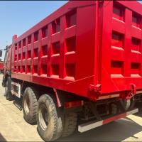 China Sinotruck 6X4 Dump Truck with 10 Forward Shift Number and 300-400L Fuel Tank Capacity for sale