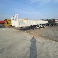 China 15 Workdays Production Time Semi-Trailer with Straight Beam Plate and Gooseneck Body for sale