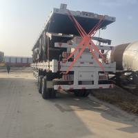 China 15 Workdays Production Time Semi-Trailer with Straight Beam Plate and Gooseneck Body for sale