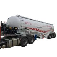 China Sale Stainless Tanker Semi Trailer Cement Bulk Powder Material Semi-Trailer for Sale for sale