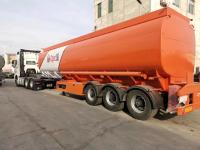 China Semi-Trailer Truck Trailer axles Petrol Diesel Oil Fuel Tanker With Max Payload 40T for sale