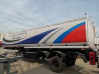 China Semi-Trailer Truck Trailer axles Petrol Diesel Oil Fuel Tanker With Max Payload 40T for sale