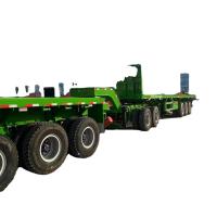 China Customizable 3-Axle Double-Trailer Train Semi-Trailer Production Time 15 Workdays for sale
