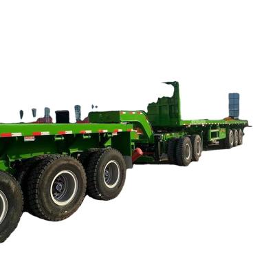 China Customizable 3-Axle Double-Trailer Train Semi-Trailer Production Time 15 Workdays for sale