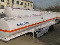 China Semi-Trailer Truck Trailer axles Petrol Diesel Oil Fuel Tanker With Max Payload 40T for sale