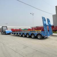 China Customized 16500*2550*3580mm Flatbed Semi Trailer for Heavy-Duty Transportation for sale