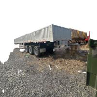 China 20ft 40ft Container FlatBed Towing Cargo Trailer Superlink Side Wall Semi Trailer for sale