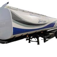 China 3-4 Axles 40000-50000 Litres Fuel Tanker Semi Trailer Suitable for Various Applications for sale
