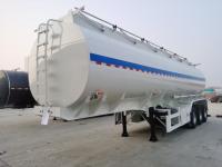 China Steel Three-Axle Diesel Gasoline Dangerous Goods Tank Semi-Trailer for Oil Tanker for sale