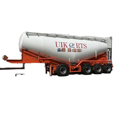 China 3 Axle 40 50 60 Ton Semi-Trailer Steel Powder Bulker Tank Truck For Transport Needs for sale
