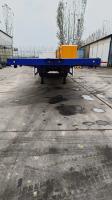China Customizable 50-60 Ton FlatBed Semi-Trailer with Strong Steel Material in Africa for sale