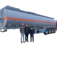 China Truck Trailer Axles Petrol Diesel Oil Fuel Tanker Semi Trailer with Customers Optional for sale