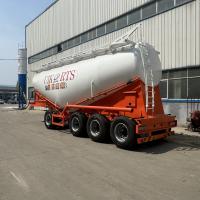 China 3 Axle 40 50 60 Ton Transport Powder Bulker Tank Truck Semi-Trailer Customers Optional for sale