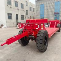 China Customers Optional 2 Axles 20ft 20 Tons Drawbar Cargo Fence Semi Trailer Made of Steel for sale