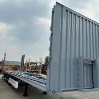 China 3 Axles Curtain Side Semi-Trailer with 13T-18T Axles and 15 Workdays Production Time for sale
