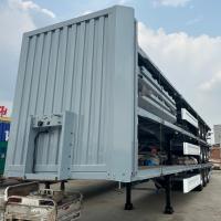 China 3 Axles Curtain Side Semi-Trailer with 13T-18T Axles and 15 Workdays Production Time for sale