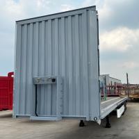 China 3 Axles Curtain Side Semi-Trailer with 13T-18T Axles and 15 Workdays Production Time for sale
