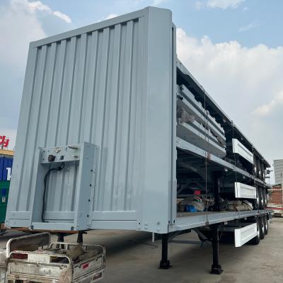 China Rollover Hydraulic Dump Multi-Purpose Truck Cargo Semi-Trailer for Customers Optional for sale