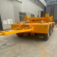 China Full Fence Cargo Semi Truck Trailer With Draw Bar for 14T Axle and Heavy Duty Cargo for sale