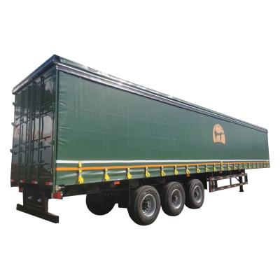 China Made Customizable Utility Trailer With Side Curtain For Cargo Transport In 's Market for sale