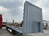 China 15-Day Production Time 3-Axle 60-Ton Truck Trailer with PVC Side Curtain Semi-Trailer for sale