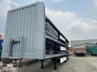 China 15-Day Production Time 3-Axle 60-Ton Truck Trailer with PVC Side Curtain Semi-Trailer for sale