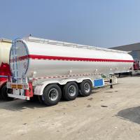 China Steel 40cbm Aluminum Alloy Fuel Oil Diesel Tank Semi Trailer 3 Axles Customized for sale