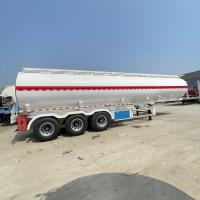 China Steel 40cbm Aluminum Alloy Fuel Oil Diesel Tank Semi Trailer 3 Axles Customized for sale