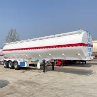 China 13 Ton 4 Axles Oil Tanker Semi Trailer with Shacman in Africa Customizable Suspension for sale